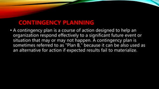 What is planning and planning techniques | PPTX