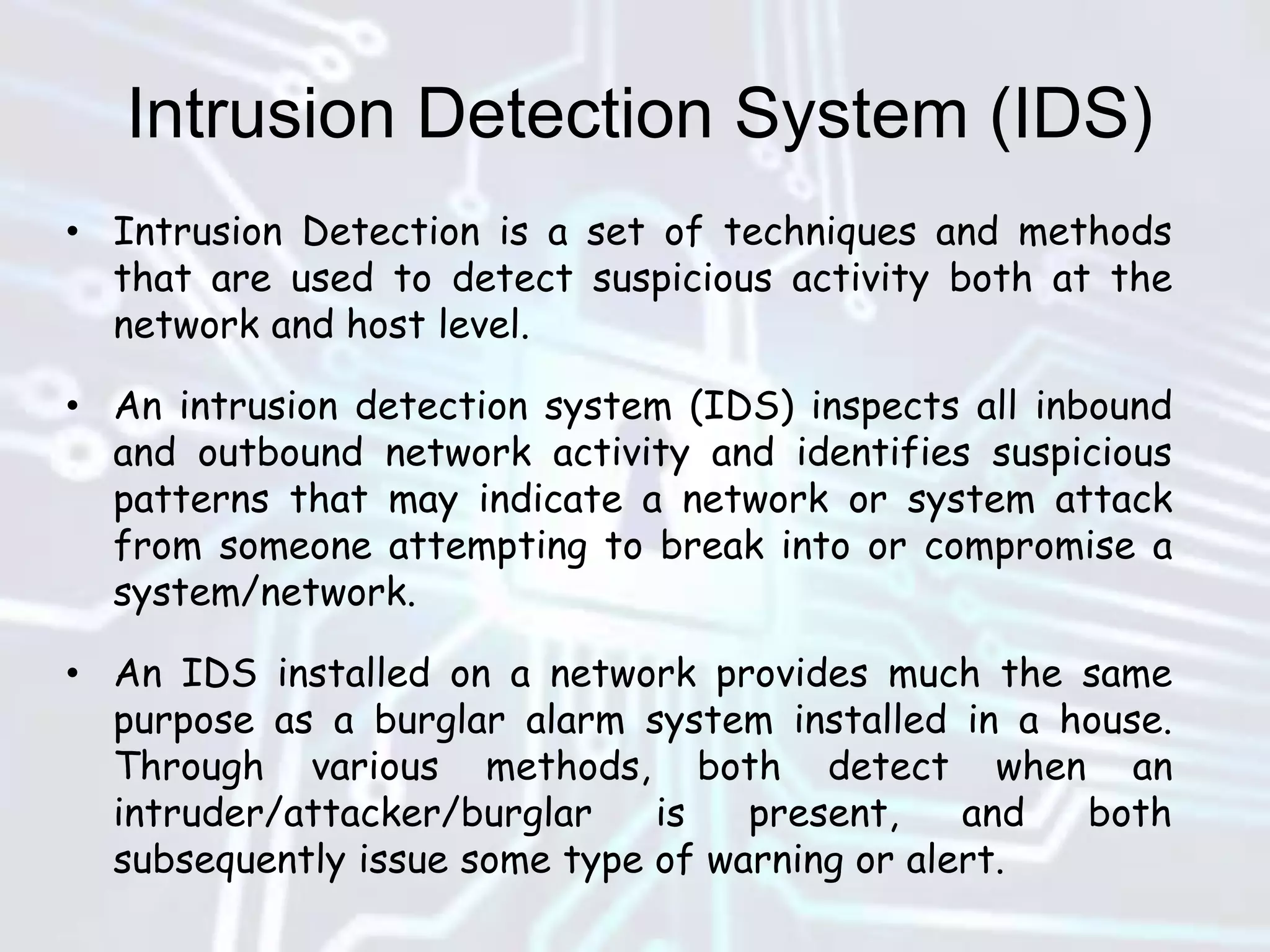 Seminar Presentation Network Intrusion Detection Using Supervised