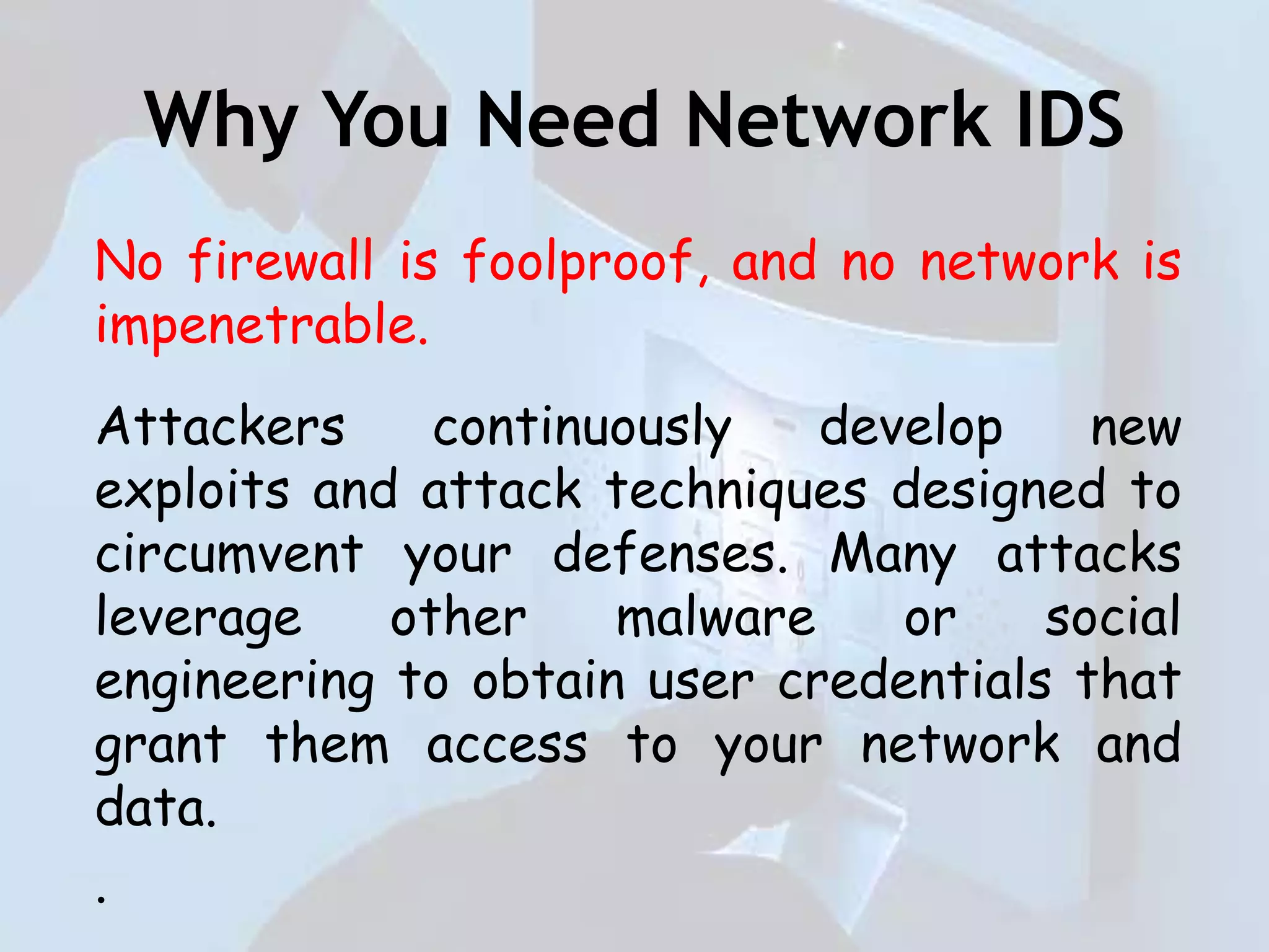 Seminar Presentation Network Intrusion Detection Using Supervised