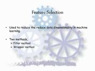 Seminar Presentation | Network Intrusion Detection using Supervised Machine Learning Technique ...