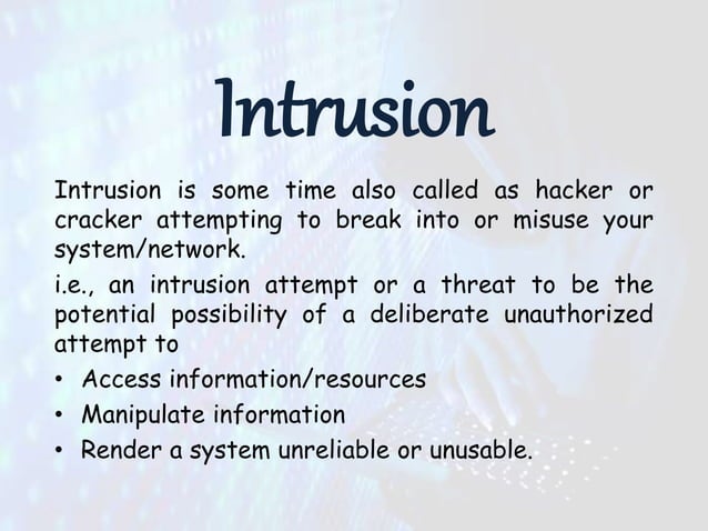 Seminar Presentation Network Intrusion Detection Using Supervised Machine Learning Technique