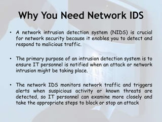 Seminar Presentation | Network Intrusion Detection using Supervised ...