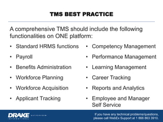 TMSWebinar | PDF