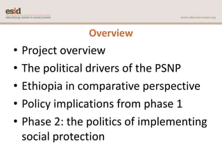 The Politics of Ethiopia's Productive Safety Net Programme | PPTX ...