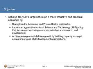 Presentation to Jordanian Royal Court - 2003 | PPT