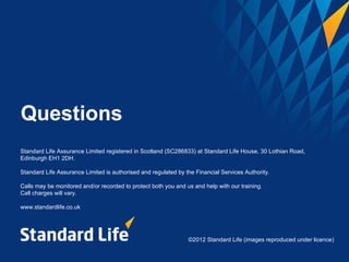 Standard Life Pension Reform Presentation | PPT