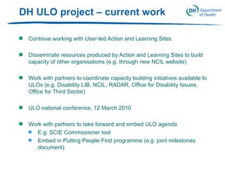 What, when and how? The policy context for ULOs | PPT