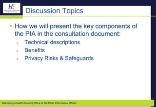 Individual Health Identifier (Ireland) - Privacy Impact Assessment | PPT