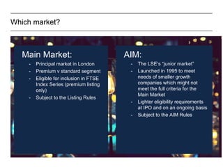 CMS LSE AIM IPO Presentation to Irokotv 2019 | PPT