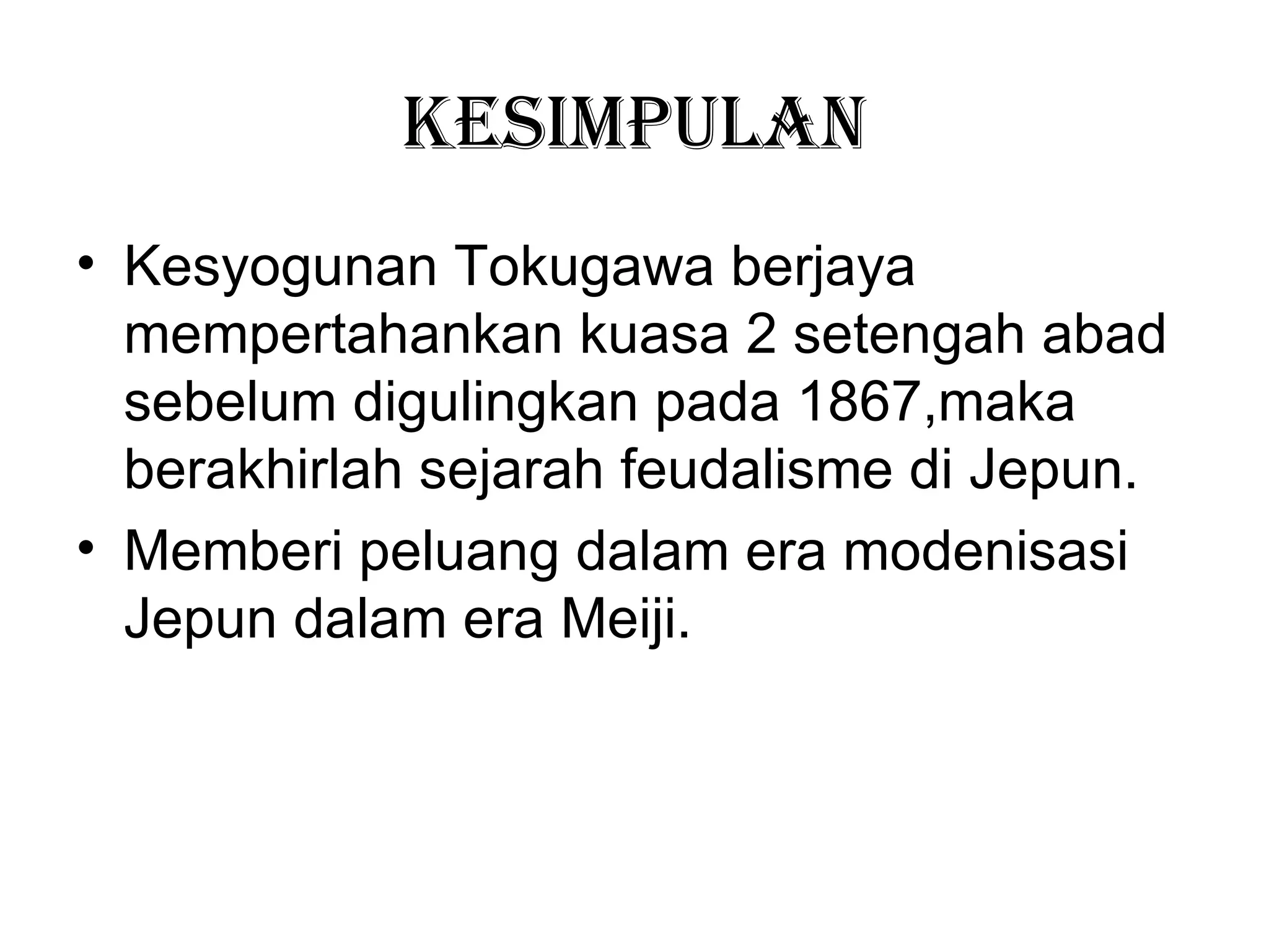 Presentation tokugawa ieyasu | PPT