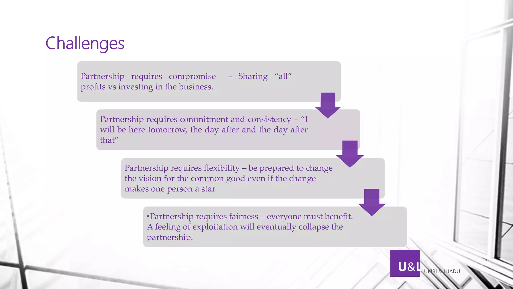 Law Firm Partnership: Models, Fears/Challenges and Solutions | PPTX