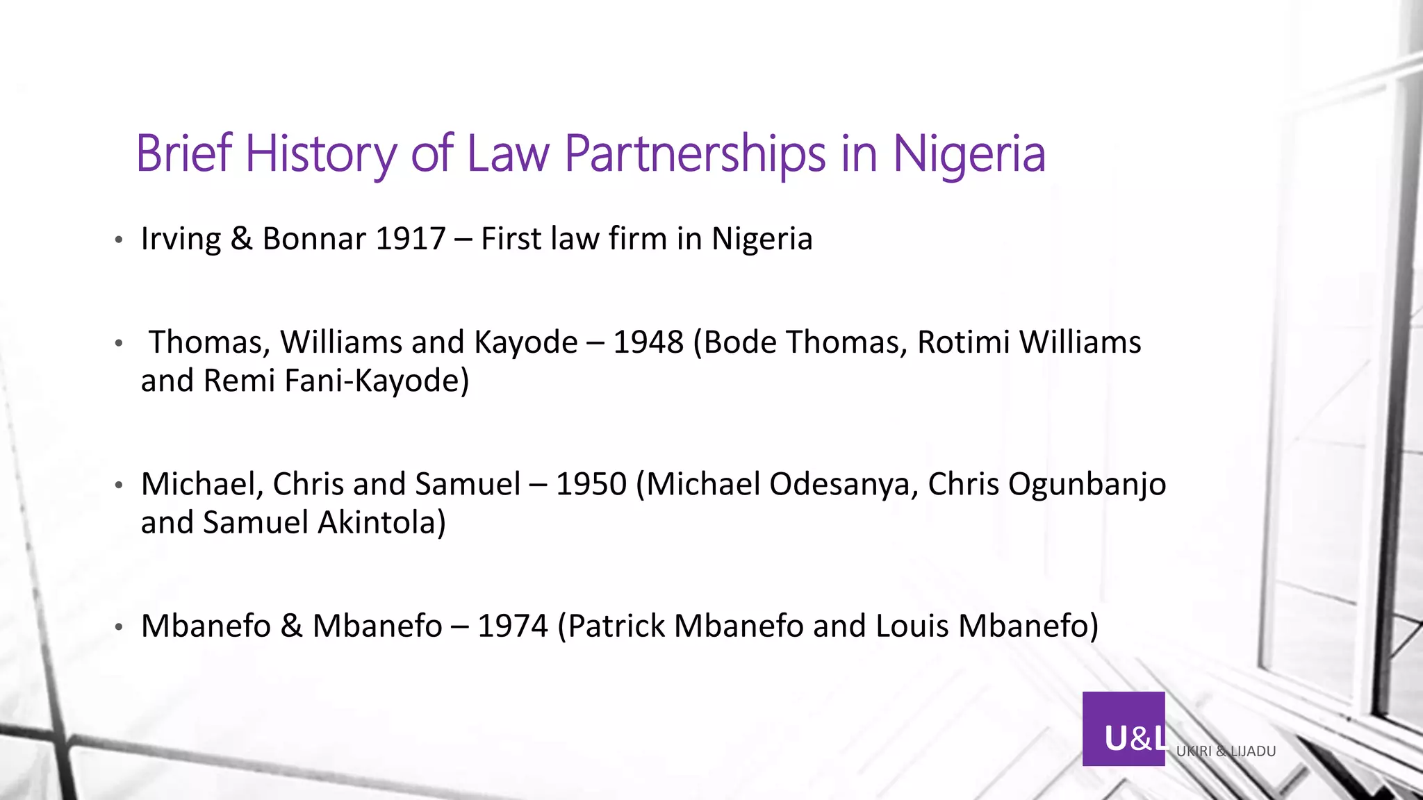 Law Firm Partnership: Models, Fears/Challenges and Solutions | PPTX