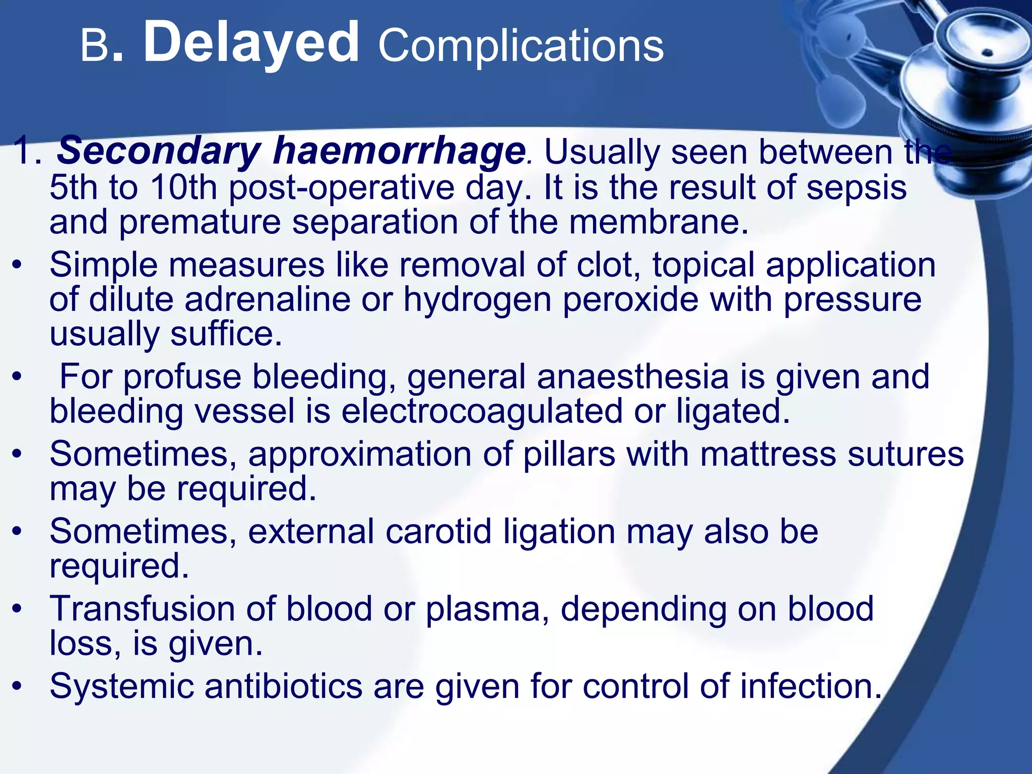 Tonsillectomy | PPTX