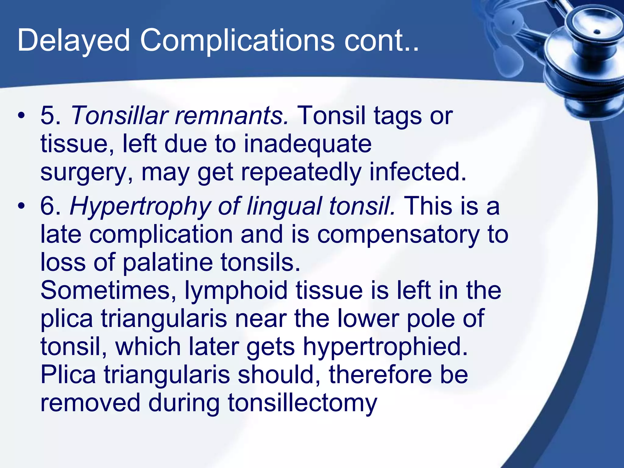 Tonsillectomy | PPTX