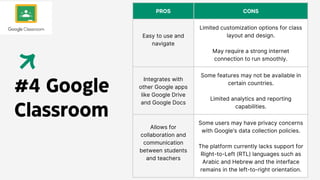 Top 10 Virtual Classroom Platforms in 2023 | PPTX | Web Conferencing ...