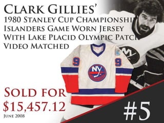 20 Most Expensive Stanley Cup Game Equipment Ever Sold by Classic ...