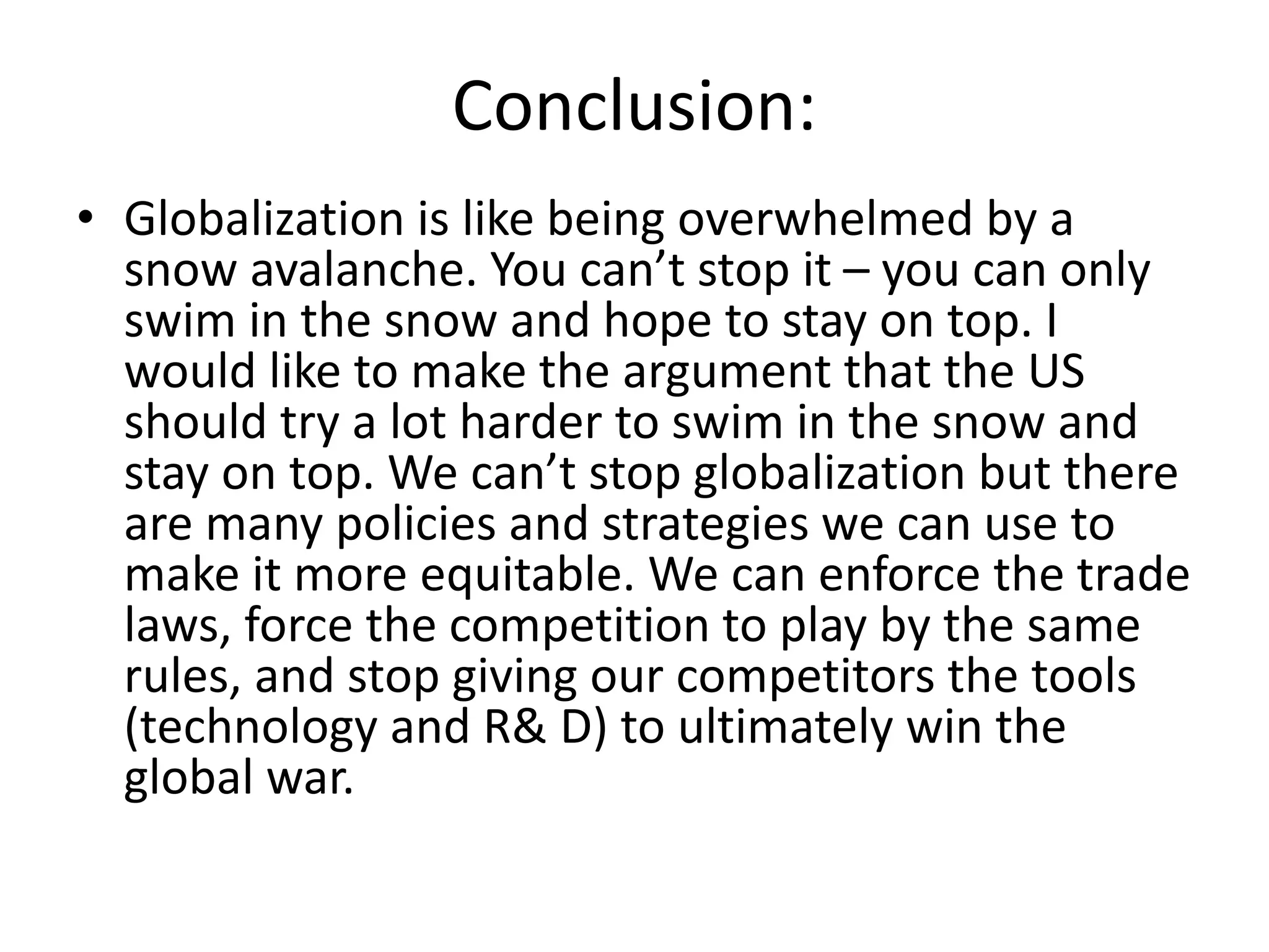 pros and Cons of Globalization | PPTX