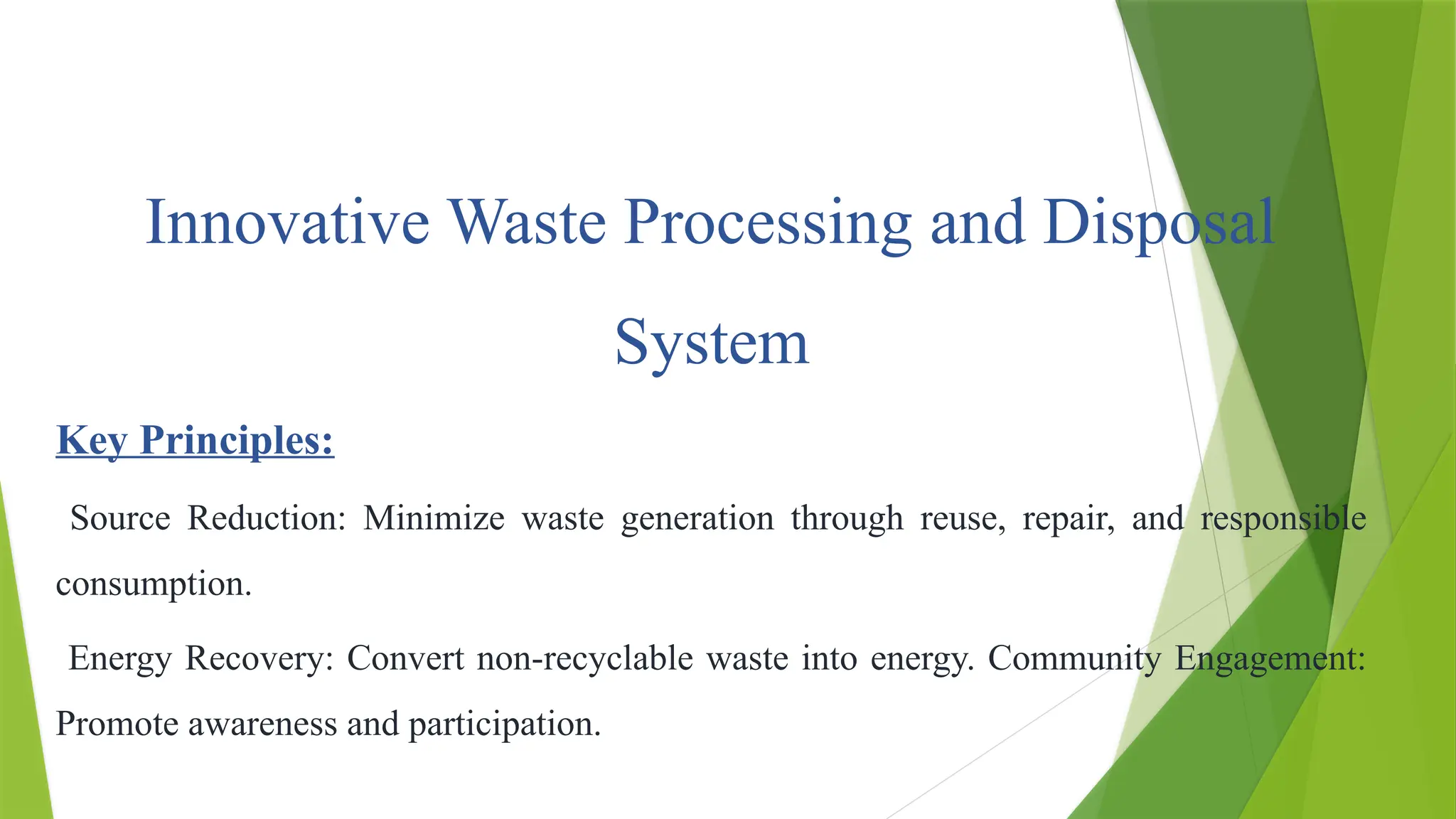 "Sustainable Waste Management: Strategies, Challenges, and Innovations ...