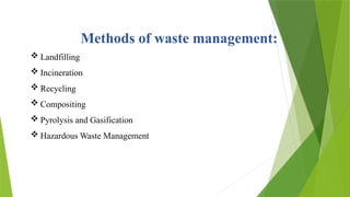 "Sustainable Waste Management: Strategies, Challenges, and Innovations ...