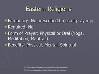 Benefits of prayers and wisdom of multiple prayers daily | PPT