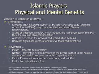 Benefits of prayers and wisdom of multiple prayers daily | PPT