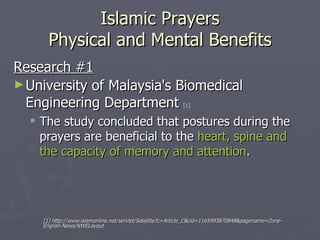 Benefits of prayers and wisdom of multiple prayers daily | PPT