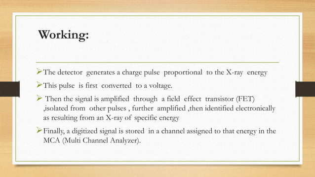 Energy Dispersive Spectroscopy | PDF | Chemistry | Science
