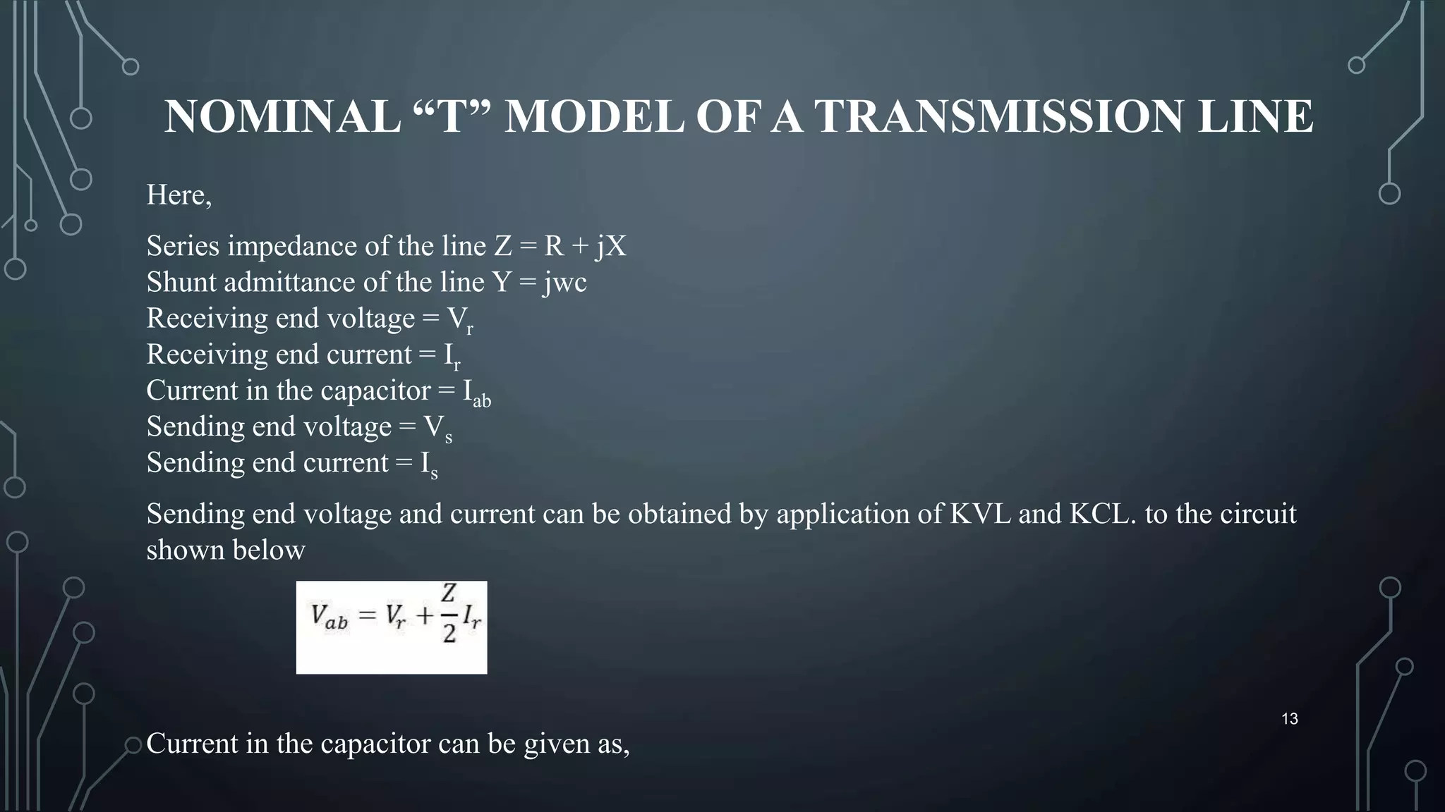 Presentation topic is transmission line | PPTX