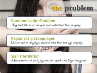 Sign Language Recognition using Wavelet Transform and Neural Networks | PPT