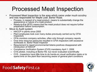 Presentation To The Sub Committee | PPT