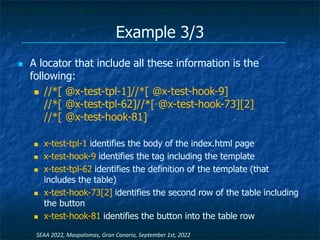 Towards the Generation of Robust E2E Test Cases in Template-based Web ...