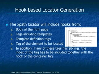Towards the Generation of Robust E2E Test Cases in Template-based Web ...