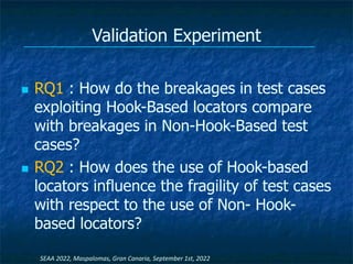 Towards the Generation of Robust E2E Test Cases in Template-based Web ...