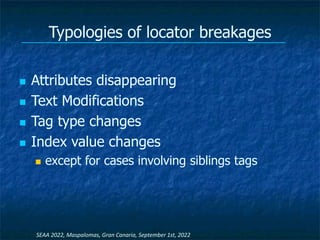 Towards the Generation of Robust E2E Test Cases in Template-based Web ...