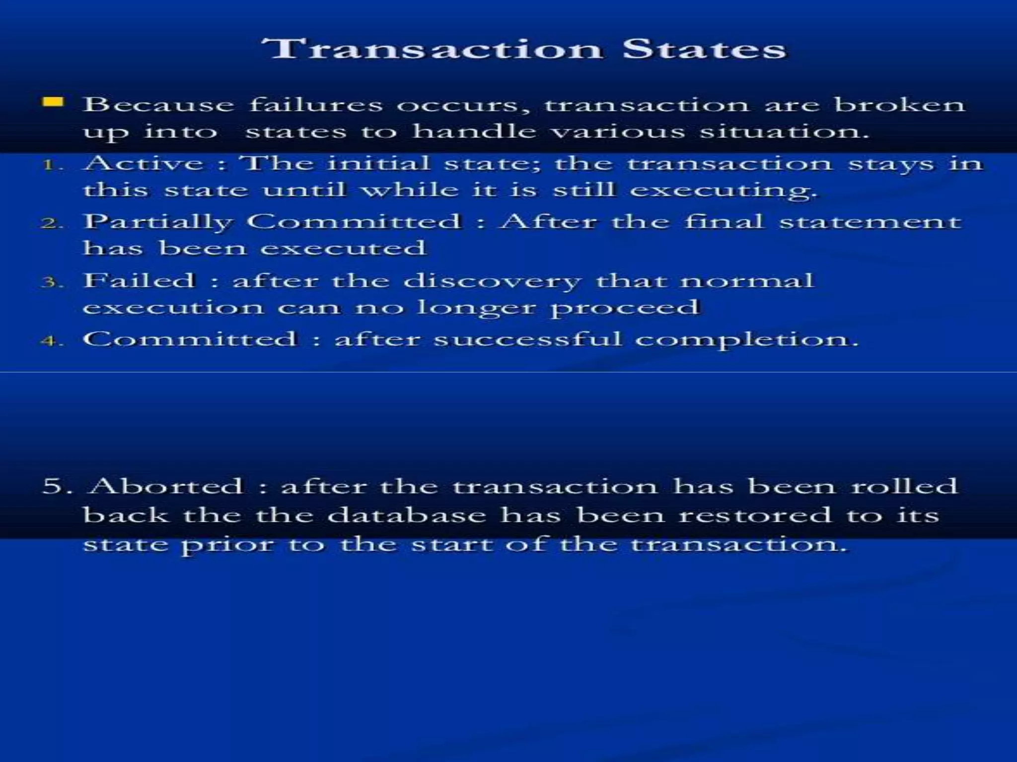 Presentation transaction | PPTX