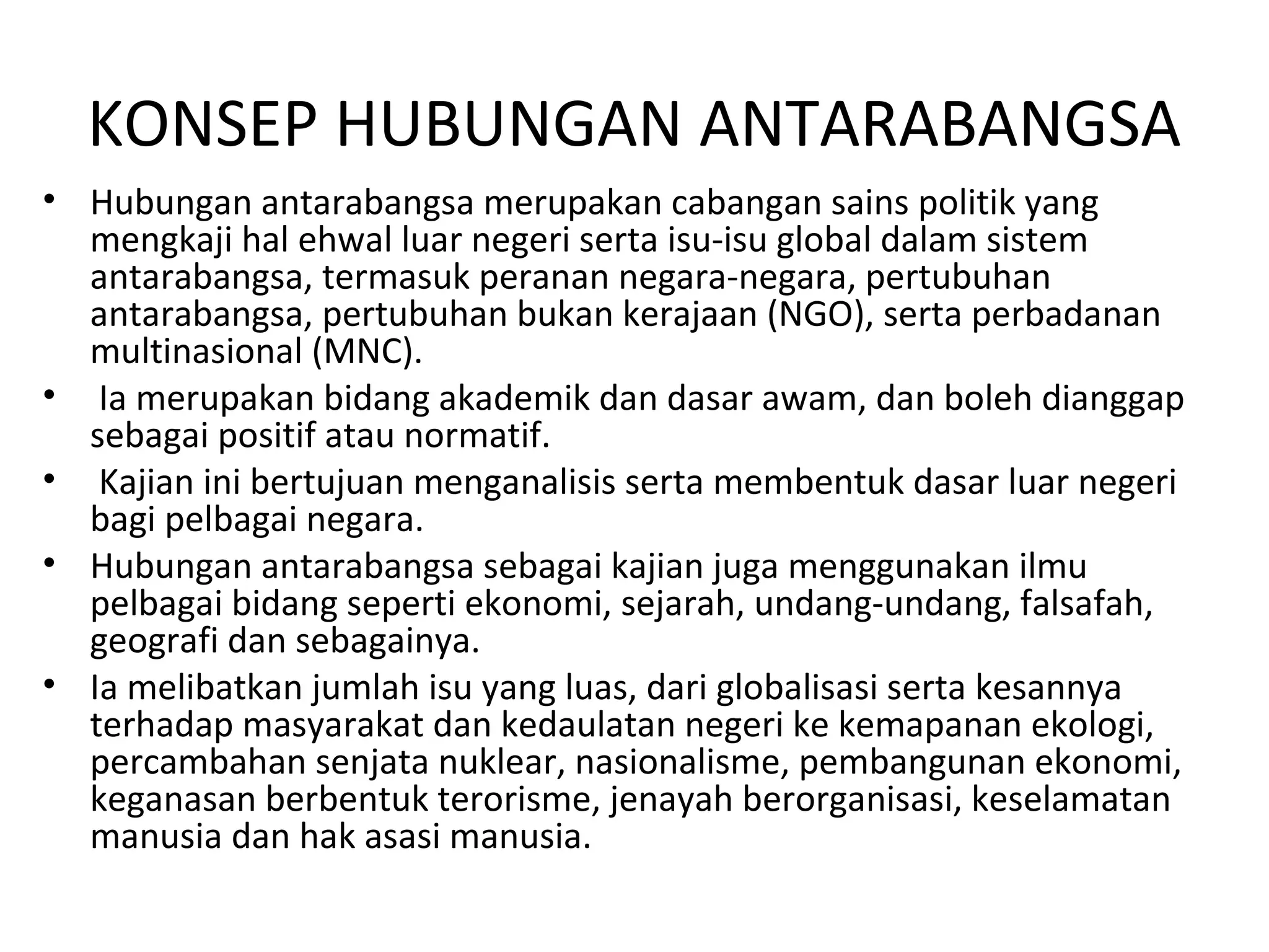 SUMBER KUASA DUNIA DAN KESEIMBANGAN KUASA | PPT
