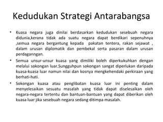 SUMBER KUASA DUNIA DAN KESEIMBANGAN KUASA | PPT