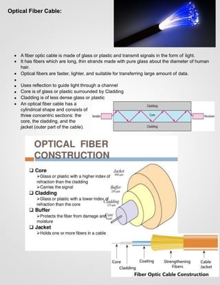 Transmission Media, Guided and unguided transmission media | PPTX