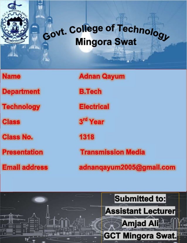 Transmission Media, Guided and unguided transmission media | PPTX | Computer Networking | Computing