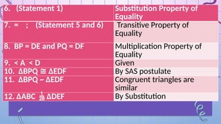 Comprehensive Guide to Triangle Similarity Theorems and Applications | PPTX