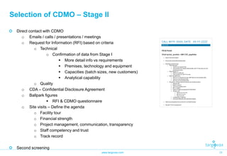 Presentation trvx cdmo-v2 | PPT