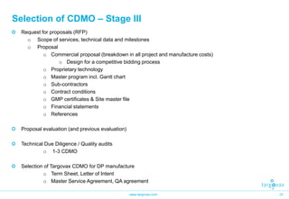 Presentation trvx cdmo-v2 | PPT