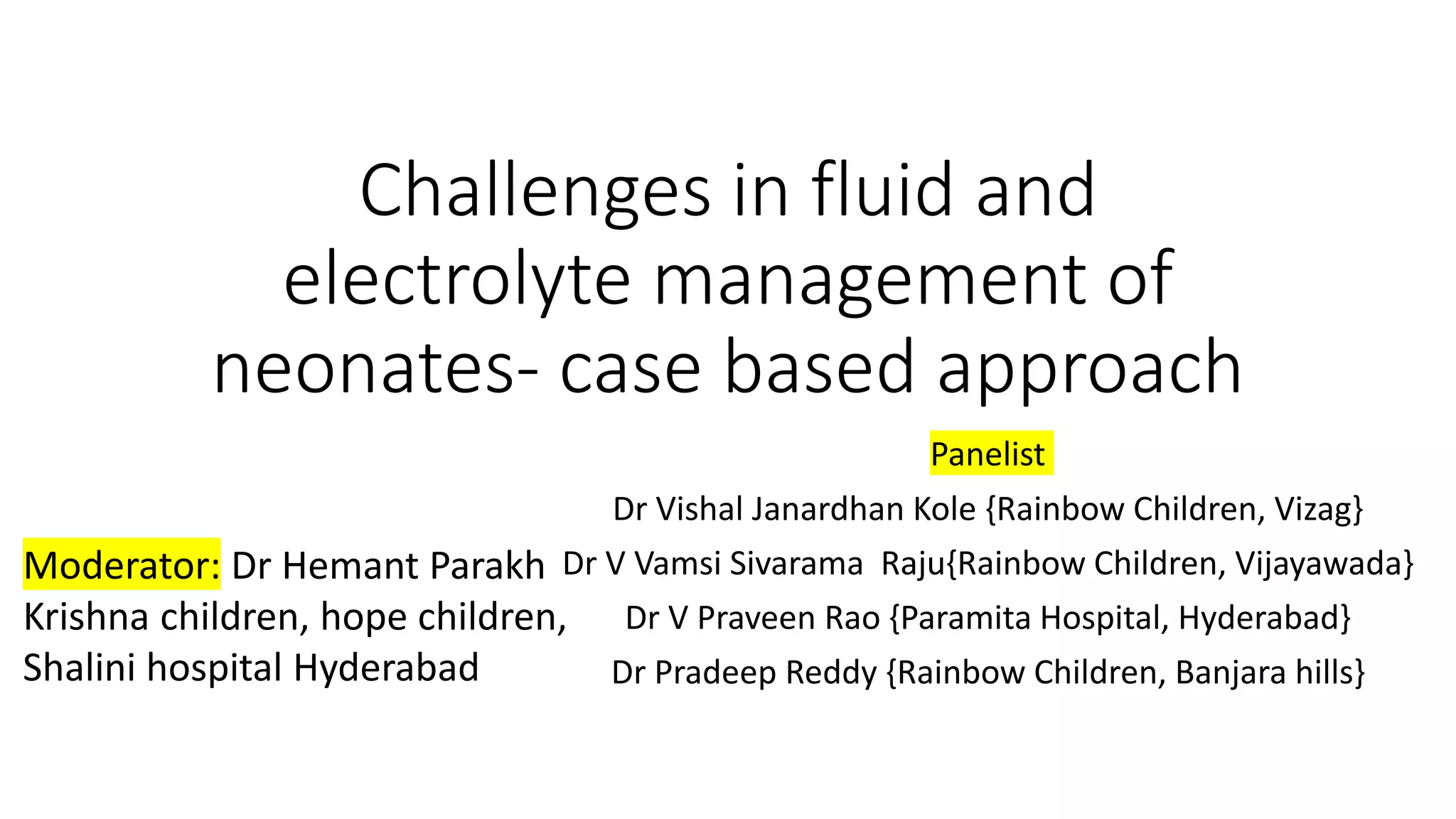 Presentation TS neocone fluid and electrolyte dr hemant - Copy - Copy.pptx
