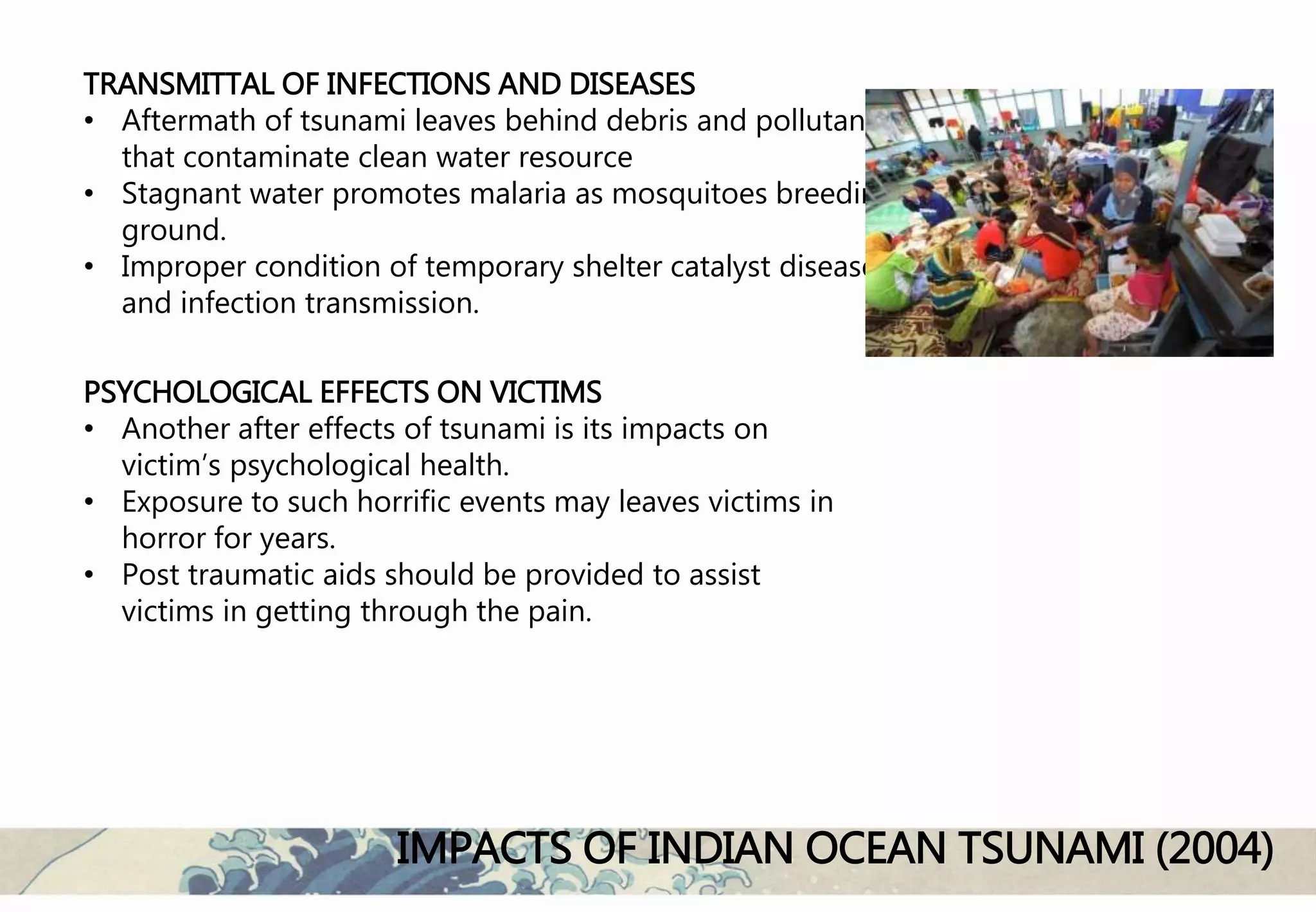 Impacts of Indian Ocean Tsunami 2004 | PPTX