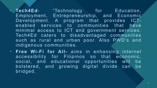 Presentation DICT programs and projects TTL1.pptx