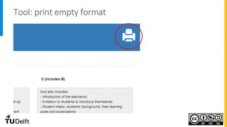 TU Delft Brightspace Matrix as Instructor Tool | PDF