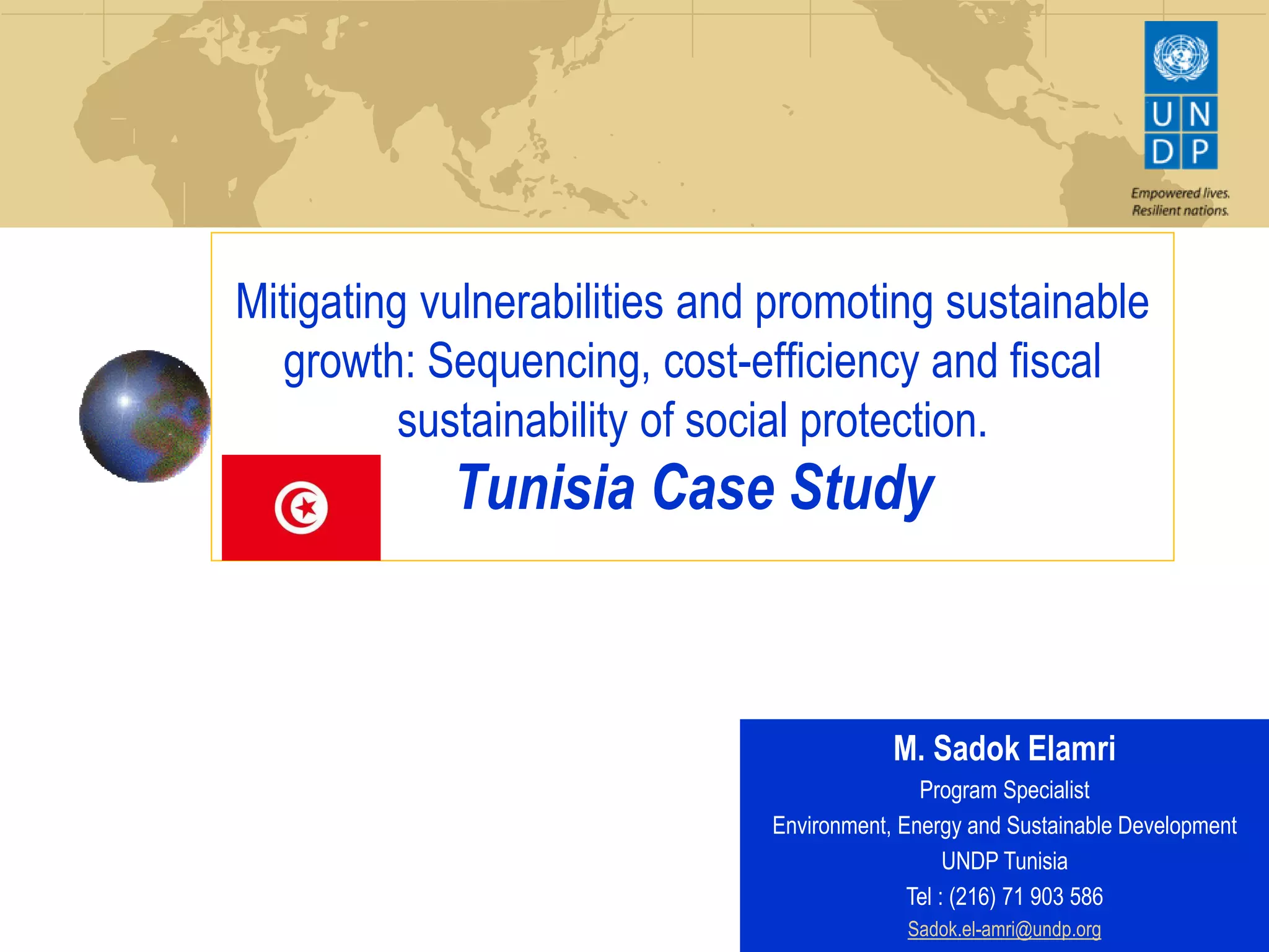 Country Presentation Tunisia | PDF