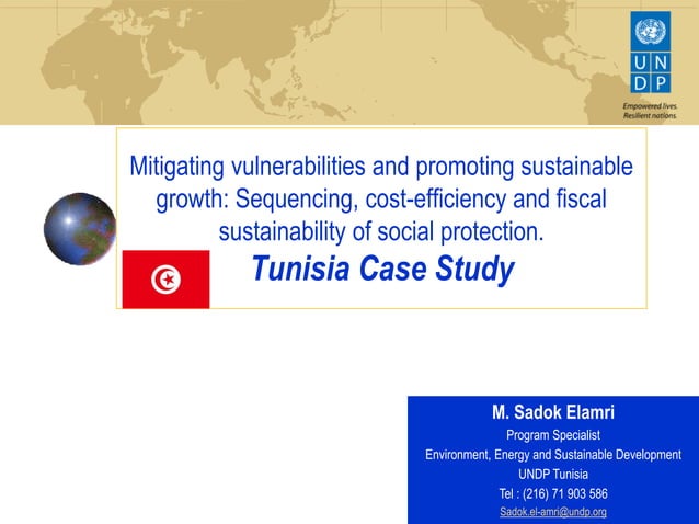 Country Presentation Tunisia | PDF