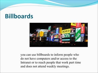 Presentation types of communication medium bs (h) pu 2013 | PPT ...