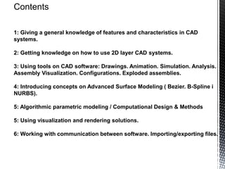 Advanced Computer Aided Design ACAD | PPT